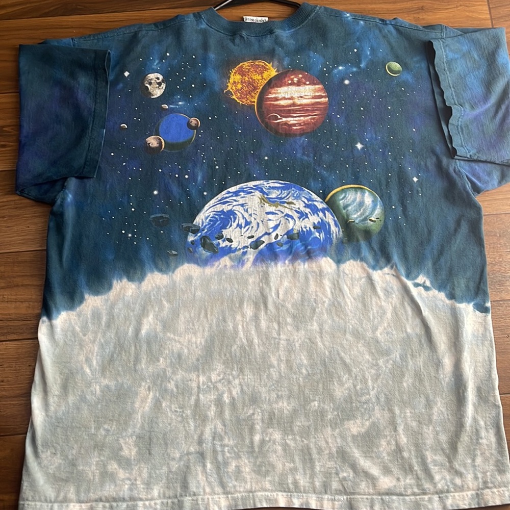 @Liquid Blue @1998 Solar System Planets Size 2xxl Vin… - Gem